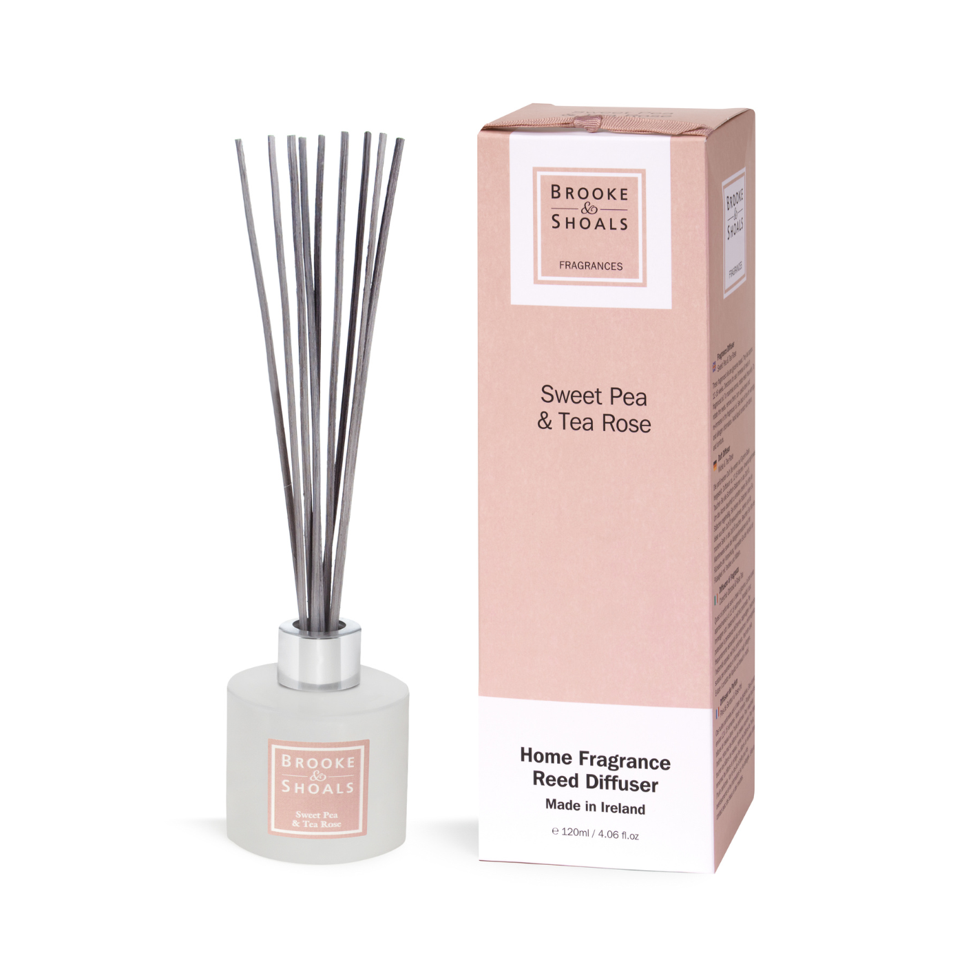 Brooke & Shoals Diffuser | Sweet Pea & Tea Rose – Geoghegans Of Navan