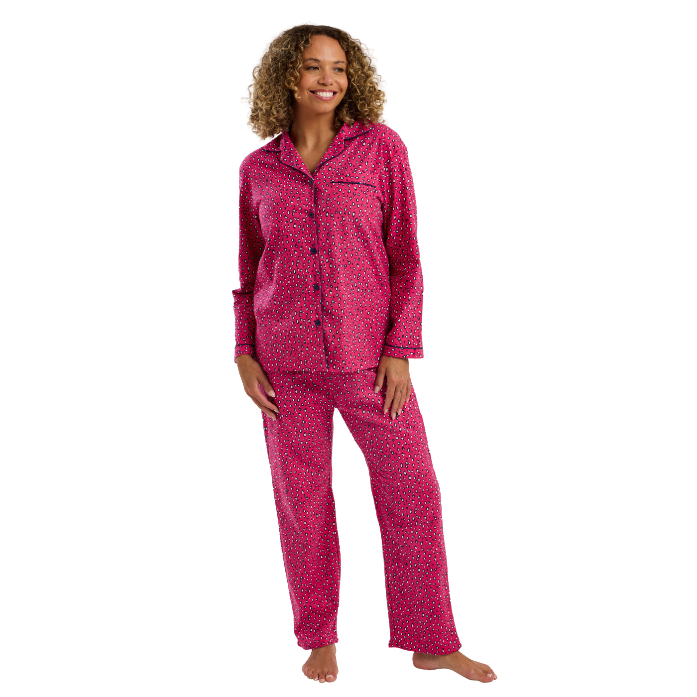 Indigo Sky Animal Print Pyjama Set – Geoghegans Of Navan