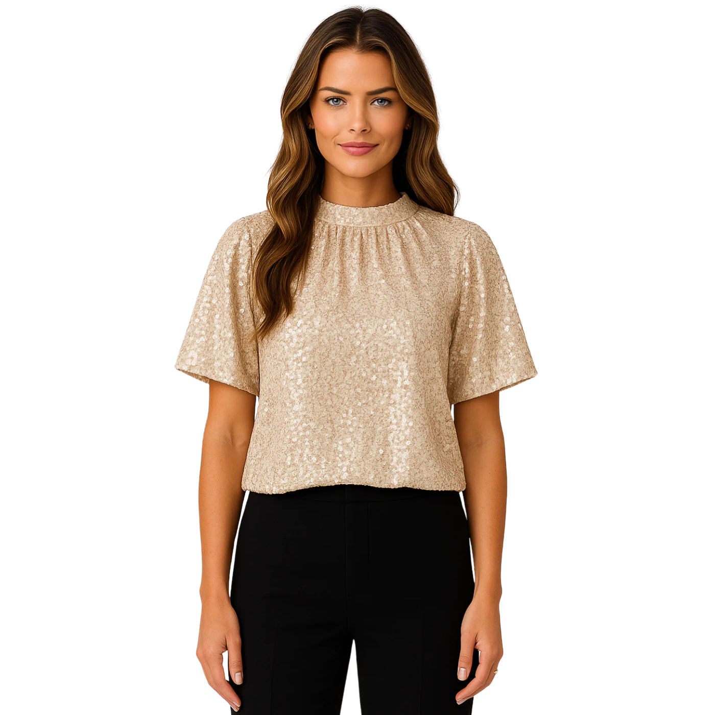 Kate & Pippa Ava Top | Champagne – Geoghegans Of Navan