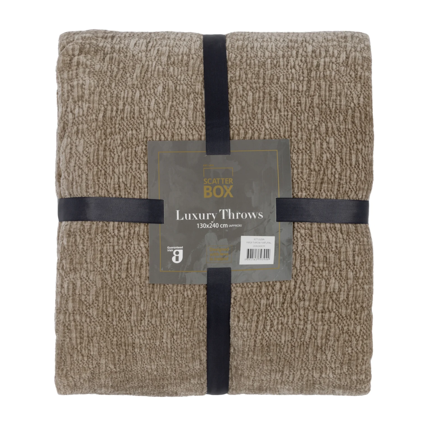 Scatterbox Piper Throw Natural | 130x240cms – Geoghegans Of Navan