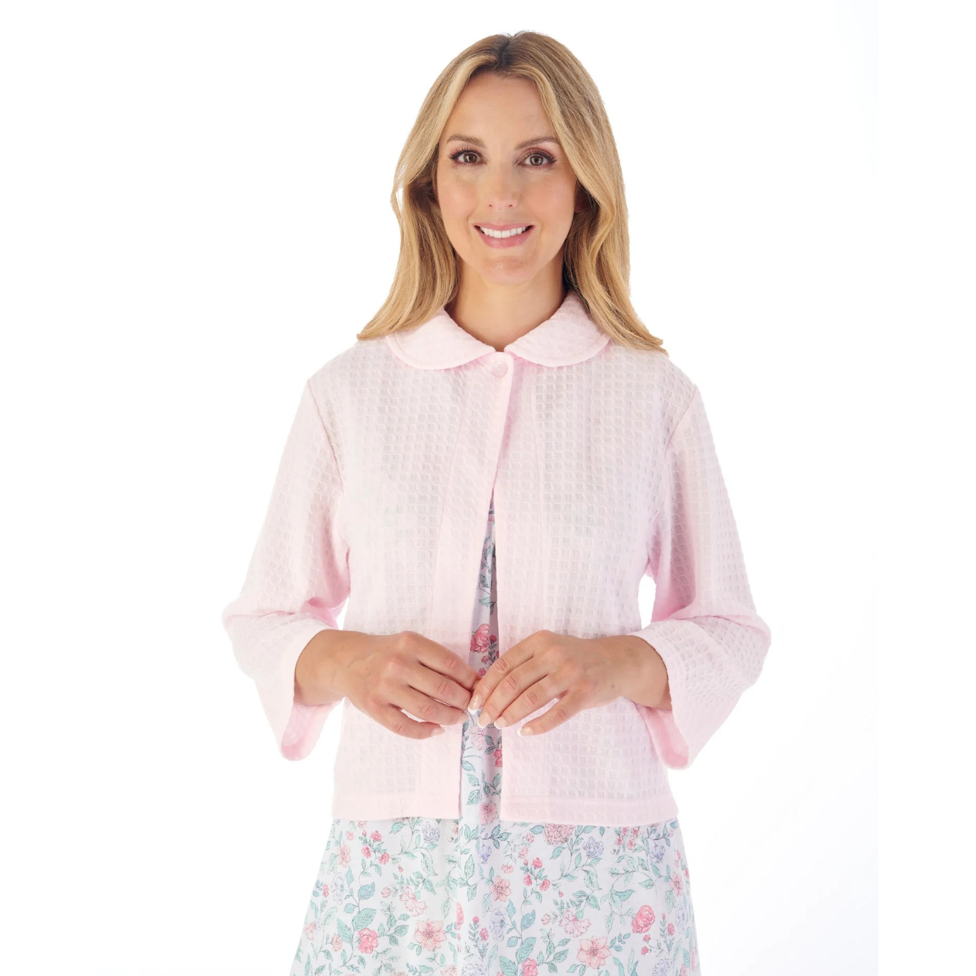 Slenderella Waffle Bedjacket – Geoghegans Of Navan