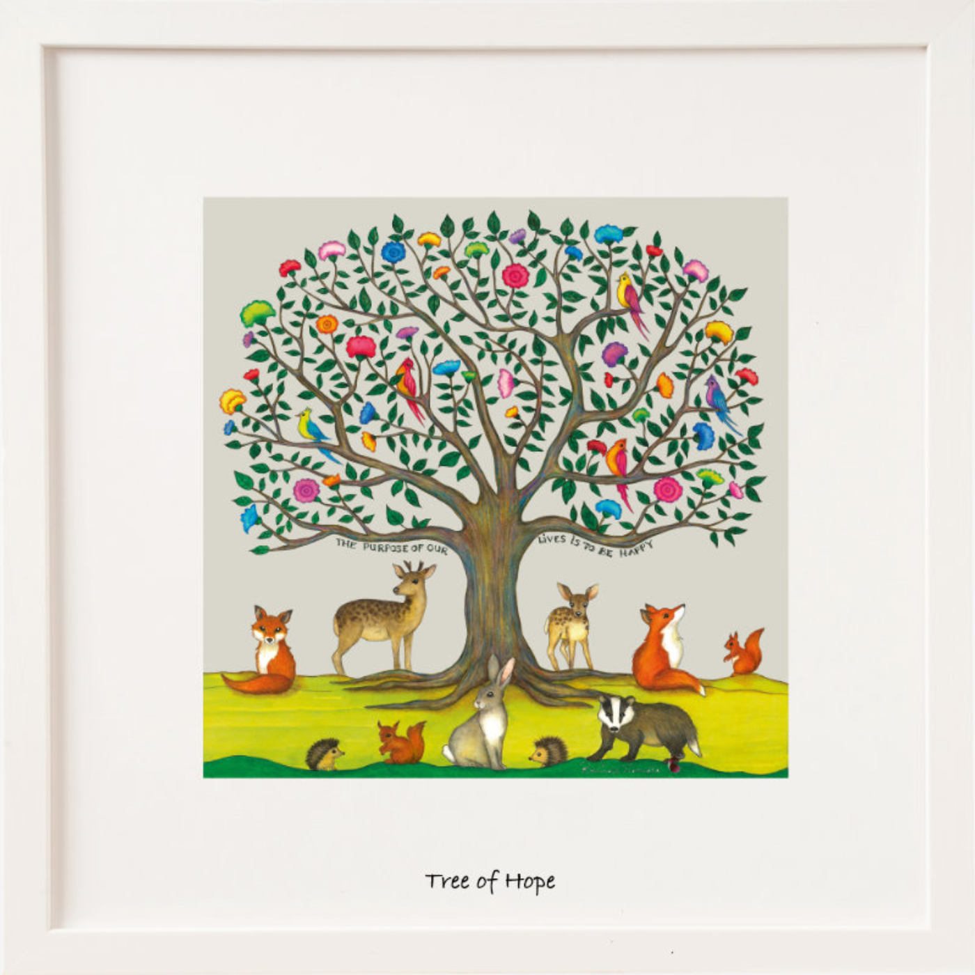 Tree Of Hope 6 x 6 | Belinda Northcote Frame – Geoghegans Of Navan