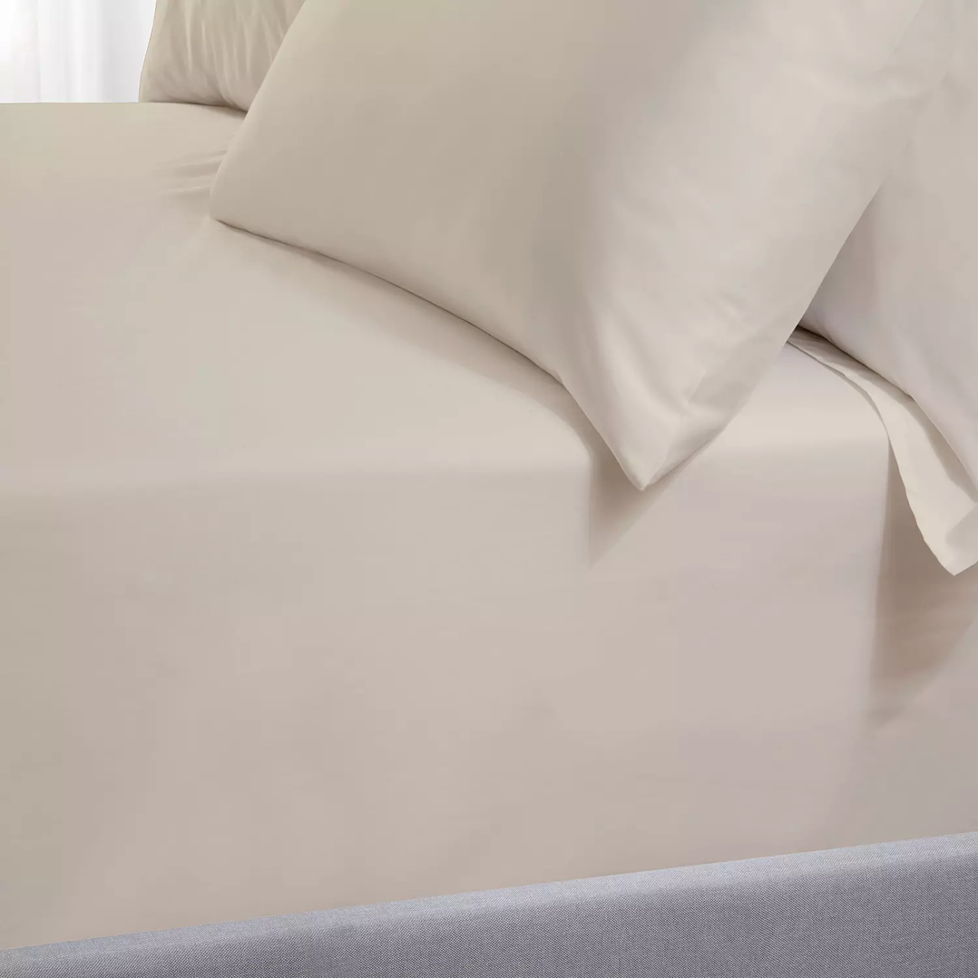 The Linen Consultancy Fitted Sheet | Cream – Geoghegans Of Navan